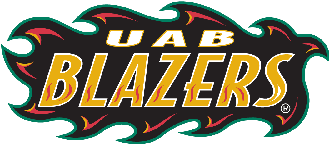 UAB Blazers 1996-Pres Wordmark Logo t shirts iron on transfers v4 ...